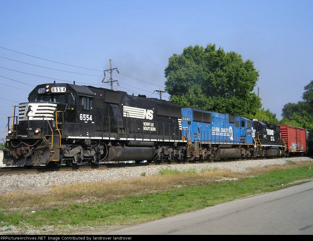 NS 6554 On NS 143 Eastbound